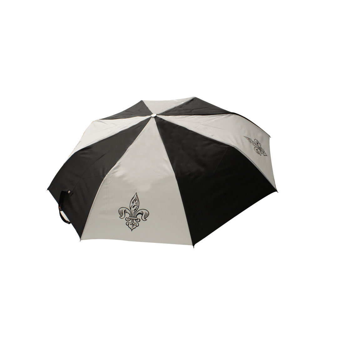 Fleur de Lys Handheld Umbrella